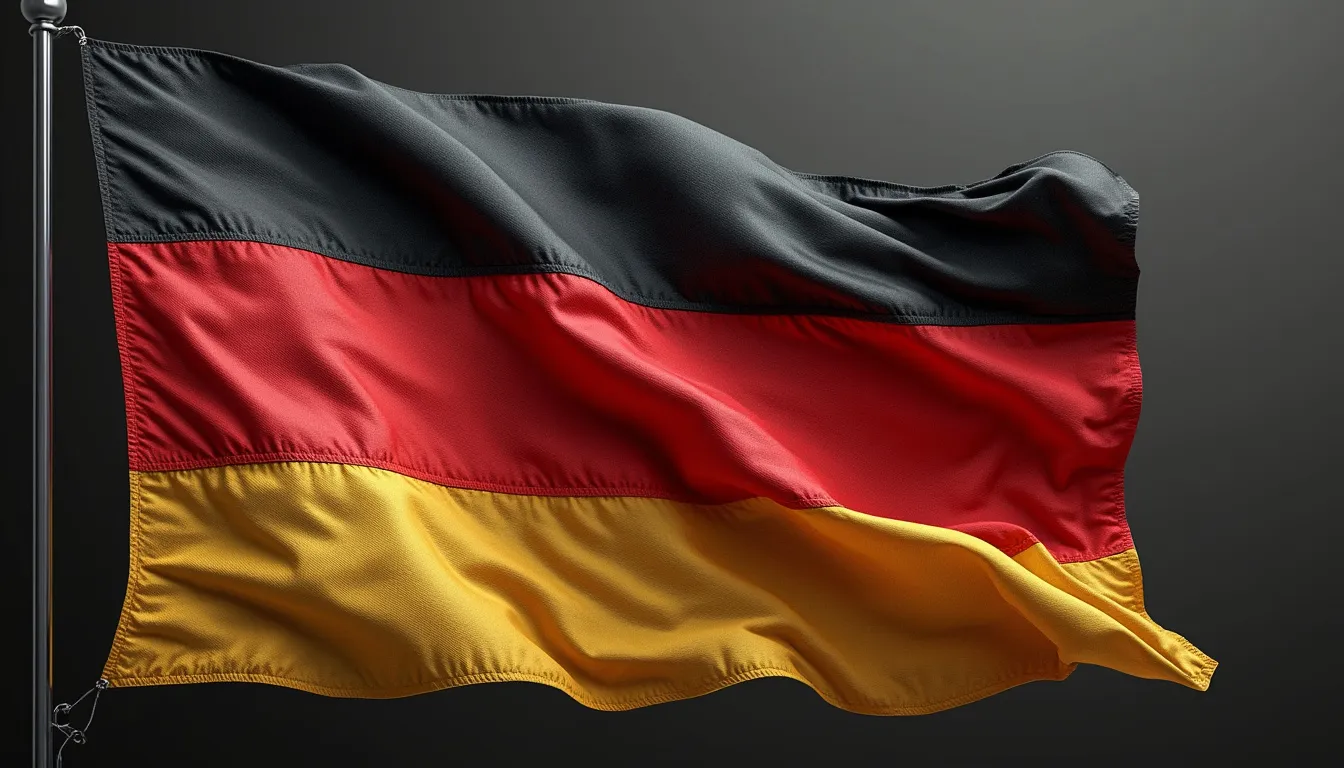 Drapeau Allemand : Origines et Significations des Couleurs