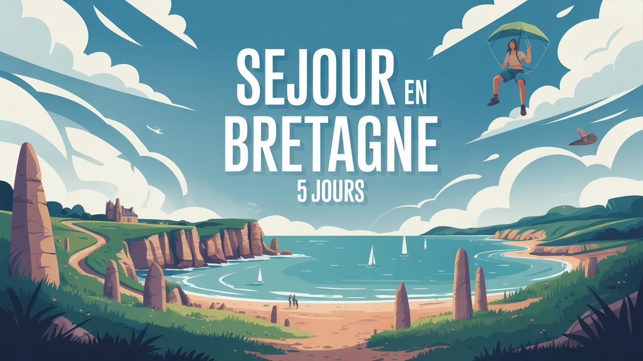 Visiter la Bretagne en 5 jours : l’itinéraire réaliste et im